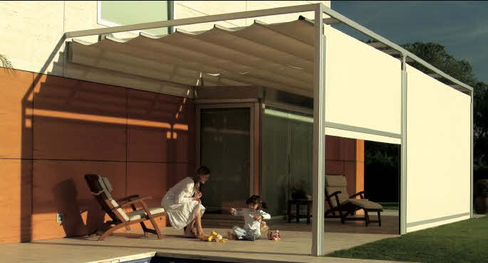 Les vélums pergola DEGRIFSTORE